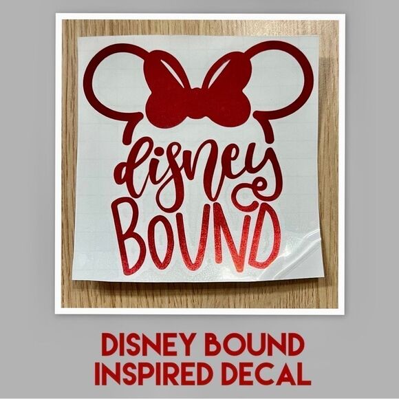 Hand Crafted | Other | Disney Inspired Disney Bound Car Decal | Poshmark